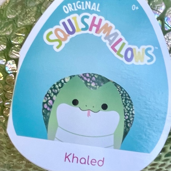 Squishmallows | Other | Khaled Snake Squishmallow 1 Cobra Snake Squish ...